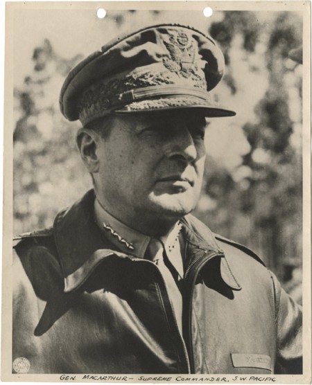 General Douglas MacArthur, Supreme Commander, S.W. Pacific – Pieces of ...