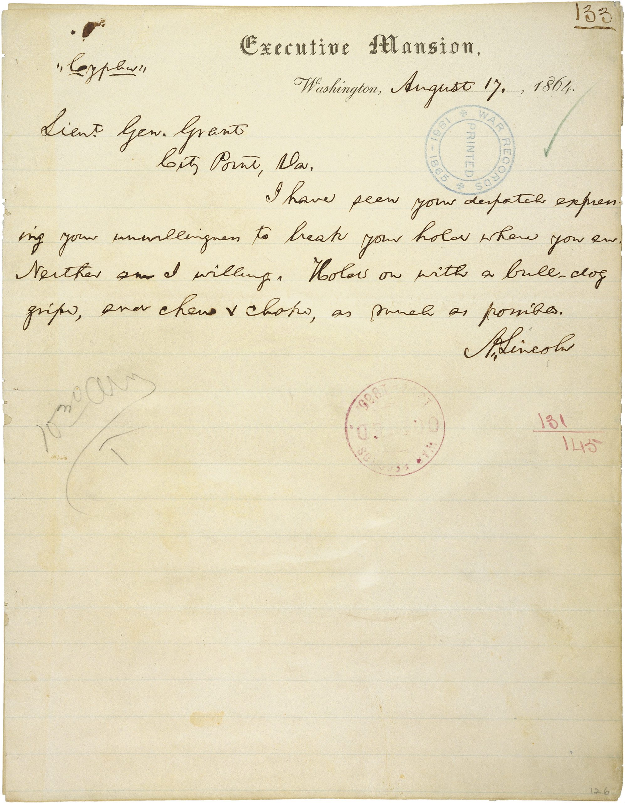 ARC 301640 – Pieces of History