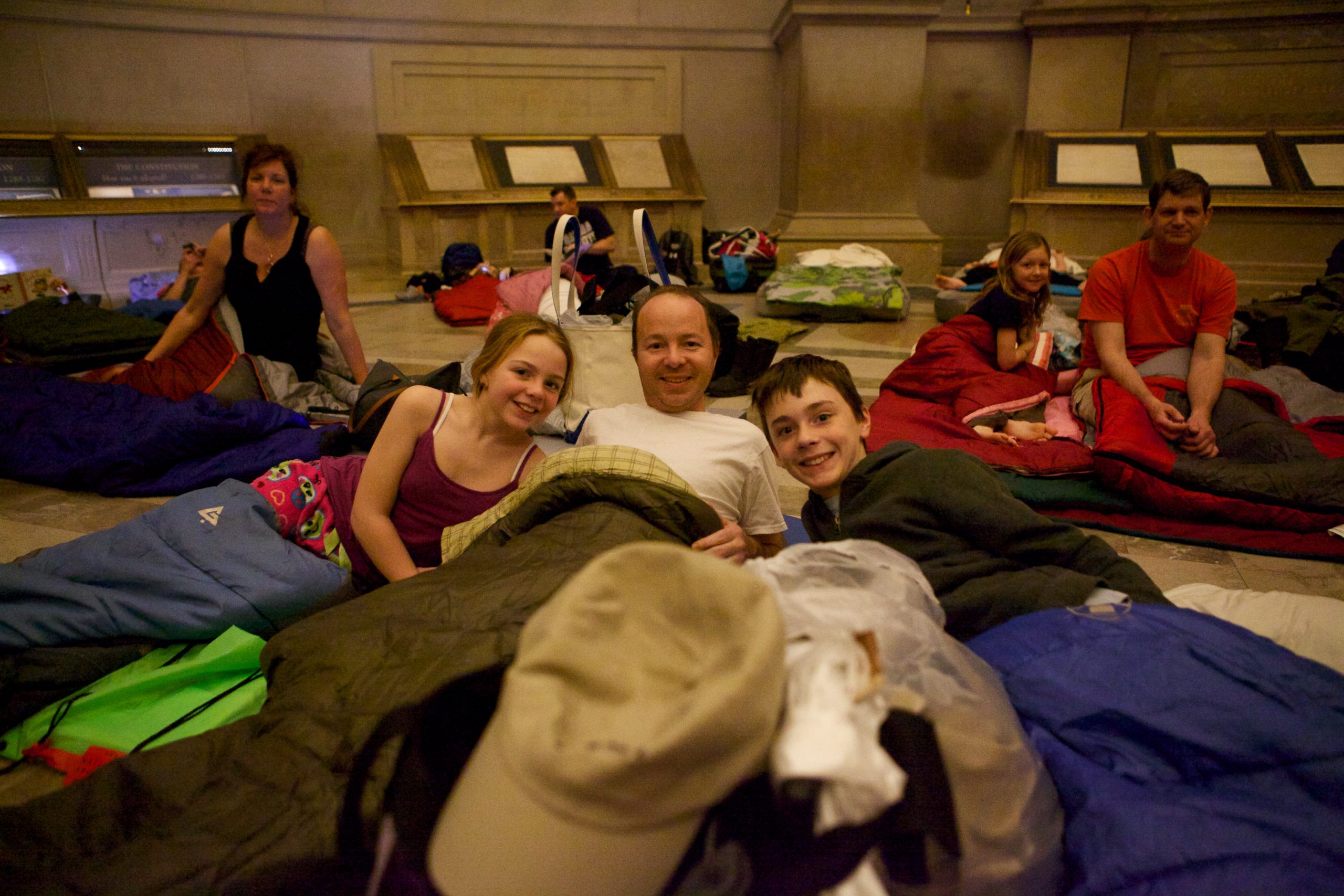 National Archives Rotunda Sleepover – Pieces of History