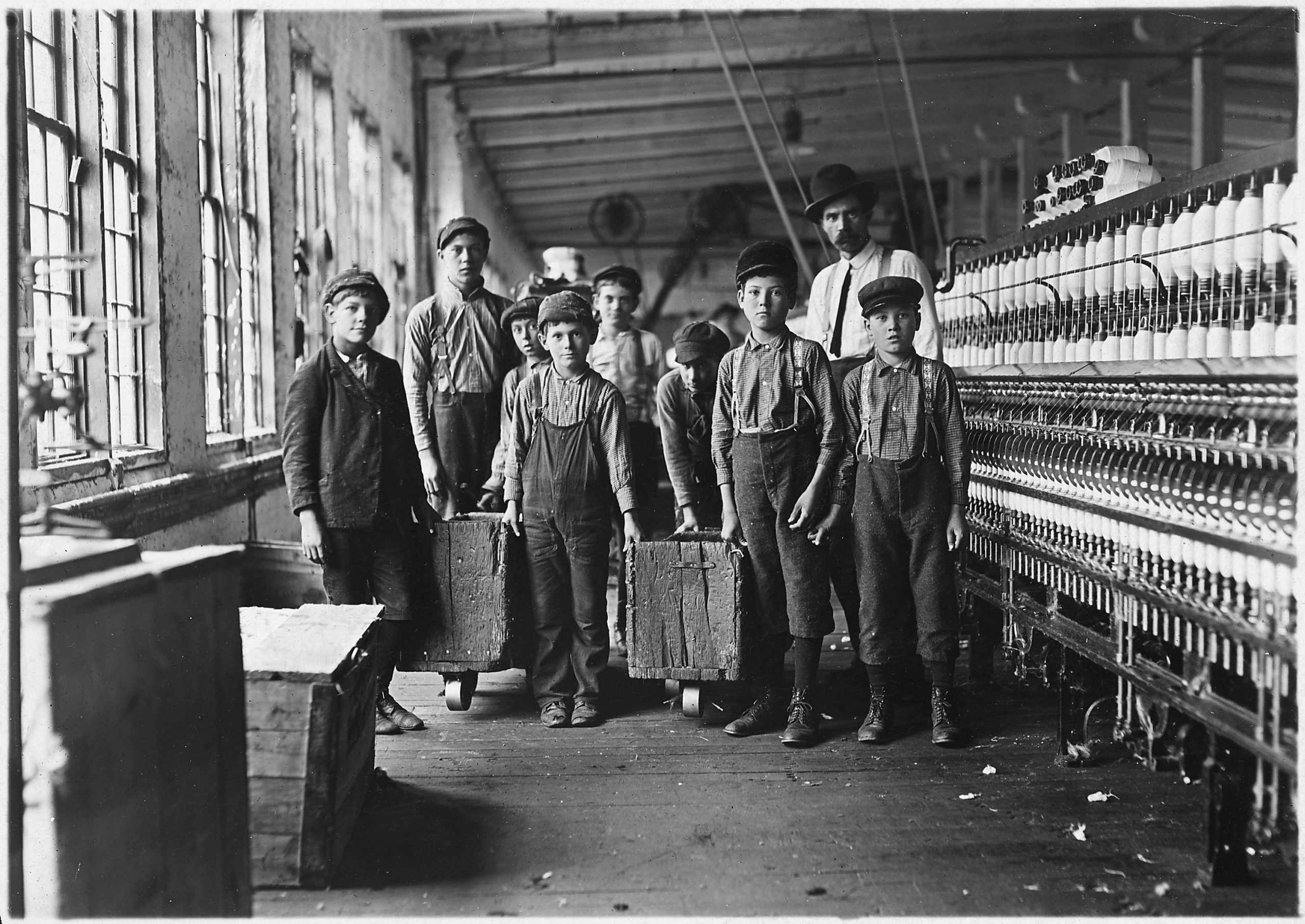 Doffers at Catawba Cotton Mill – Pieces of History
