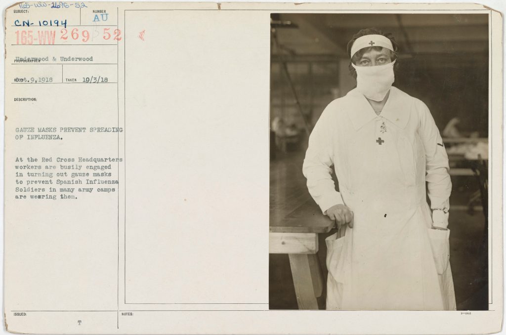 Wear a Mask and Save Your Life: The 1918 Flu Pandemic – Pieces of History