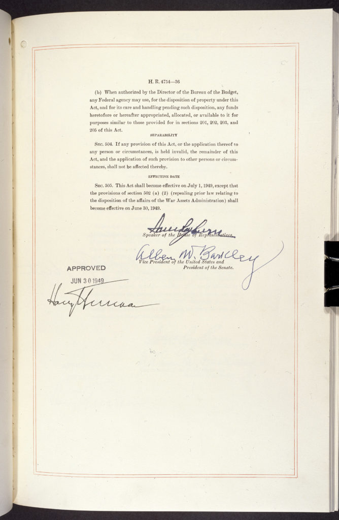 How the National Archives Became NARS – Pieces of History