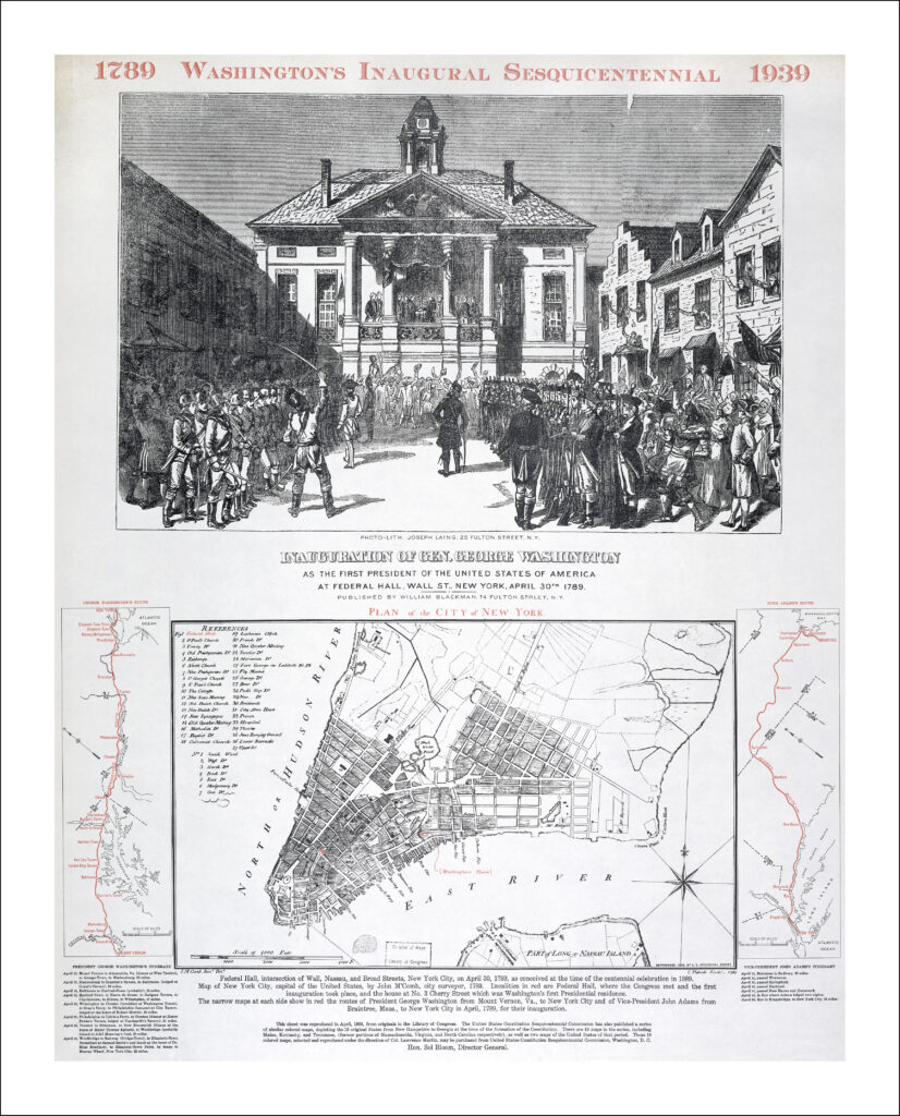 The First Presidential Inauguration – Pieces of History